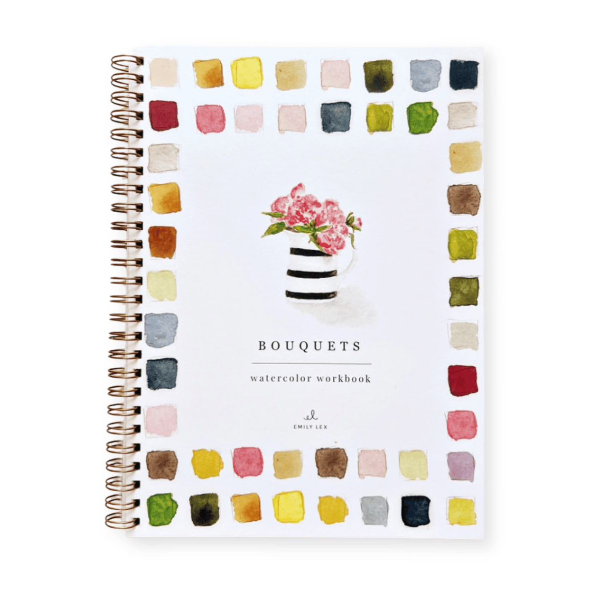 Emily Lex Watercolour Workbook, Bouquets – Ziggy's at Home