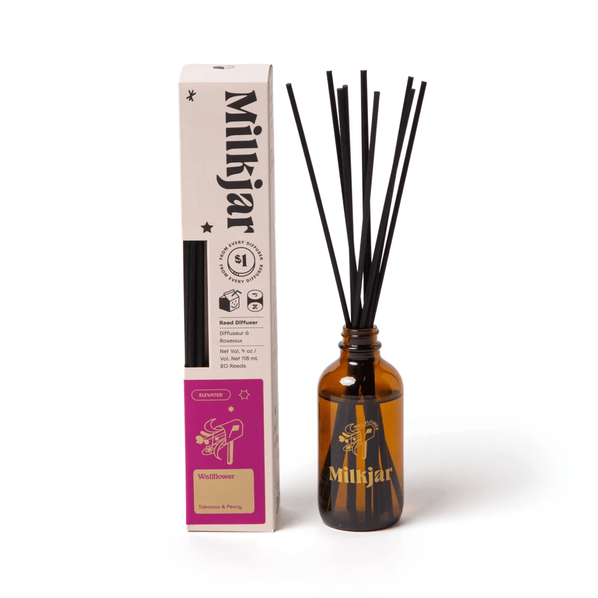 Milkjar Diffuser, Wallflower – Ziggy's at Home
