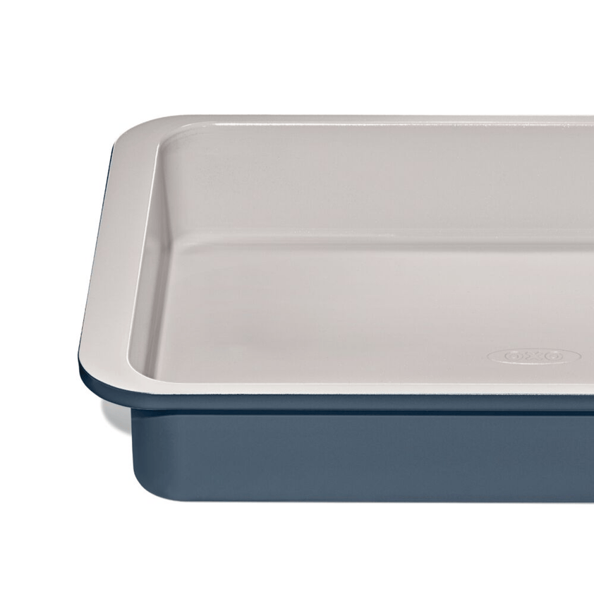 OXO Good Grips Non-Stick Ceramic Storm Blue Pan, 9" x 13" Cake Pan ...