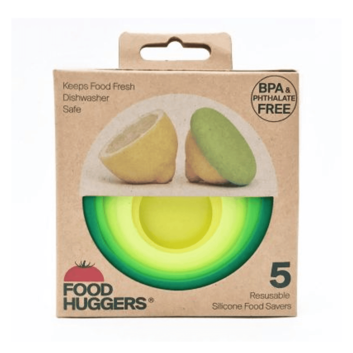 Food Huggers Food Savers, Set of 5 – Ziggy's at Home